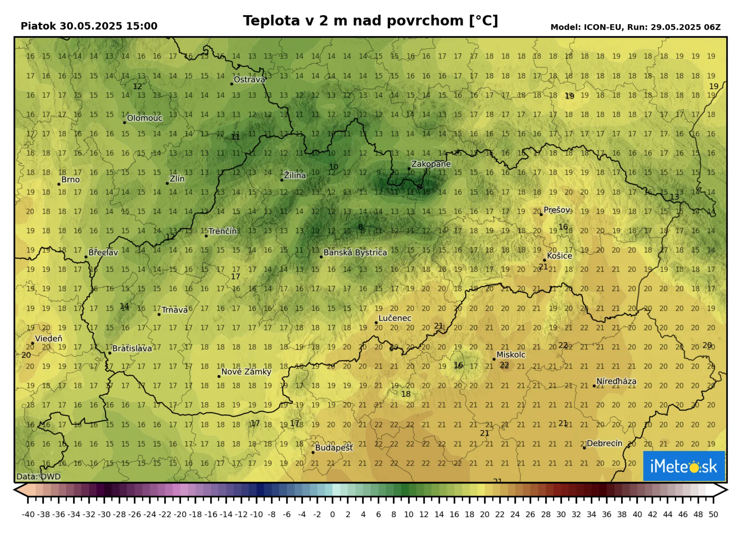 Predpoveď počasia na piatok 30. mája. Po zajtrajšku sa bude výrazne otepľovať | iMeteo.sk
