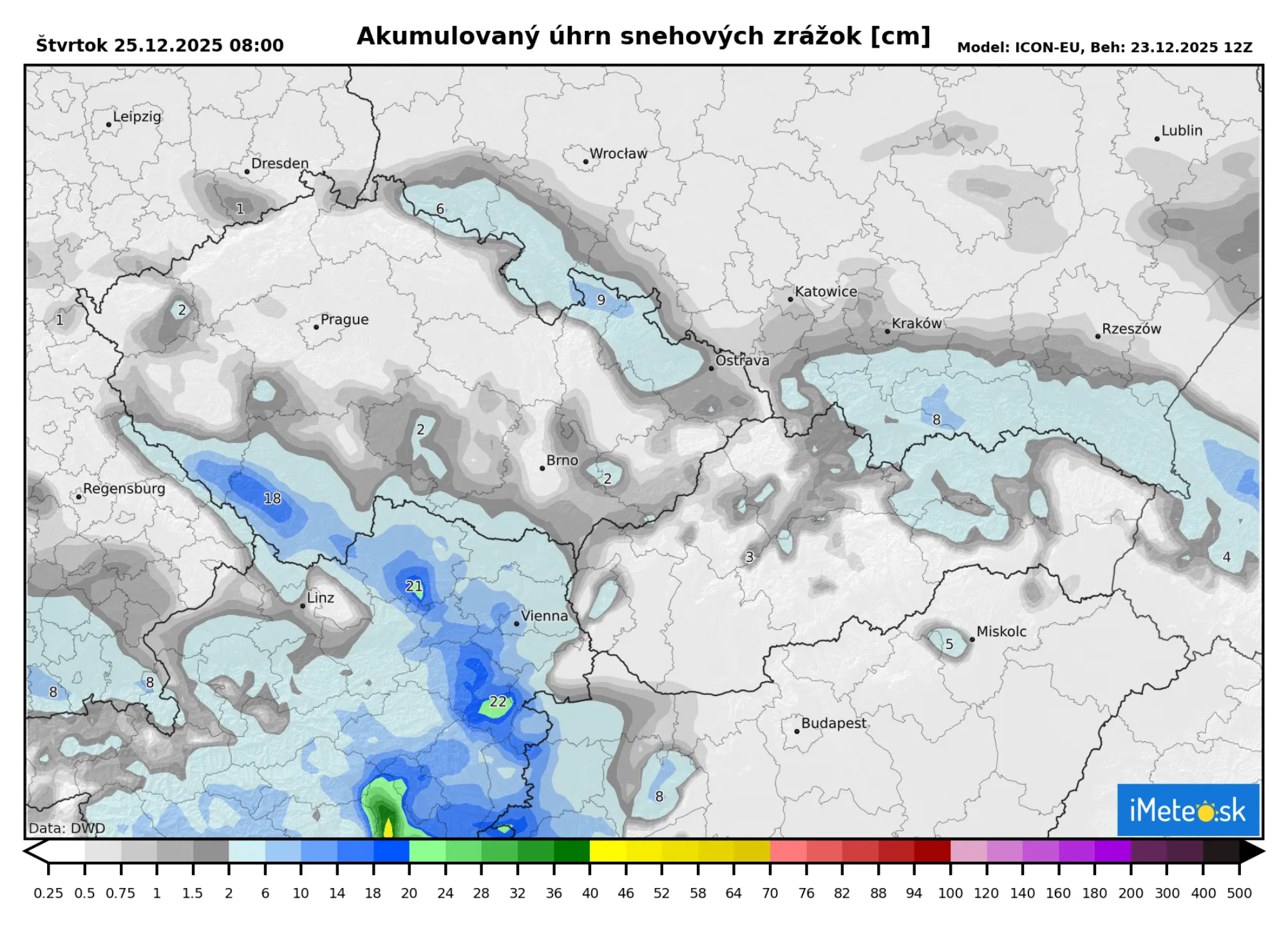 Na Slovensku sneží a snežiť bude aj na západe. Sneh zasype oblasti za ...