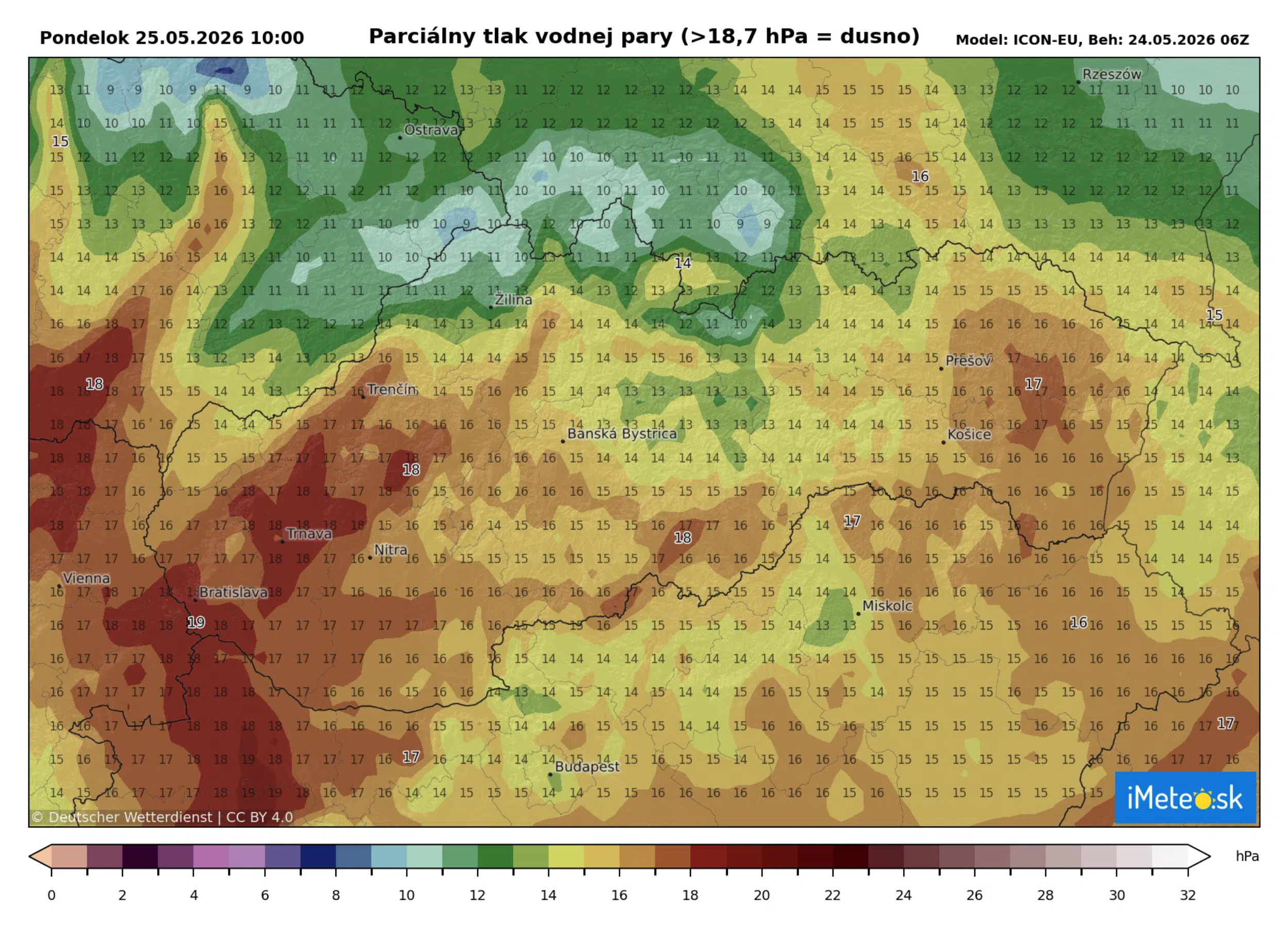 Jedna časť Slovenska sa musí v pondelok pripraviť na DUSNO | iMeteo.sk