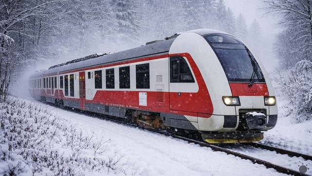 Snehová kalamita stále spôsobuje problémy. Vlaky meškajú alebo nejazdia ...