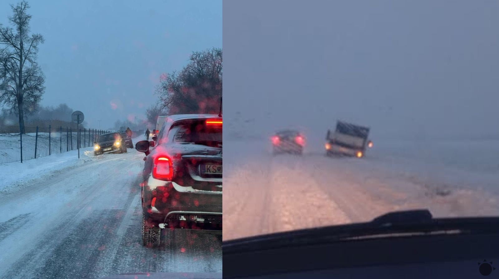 Kalamita na východe: Sneh spôsobuje problémy, autá končia v jarkoch a ...