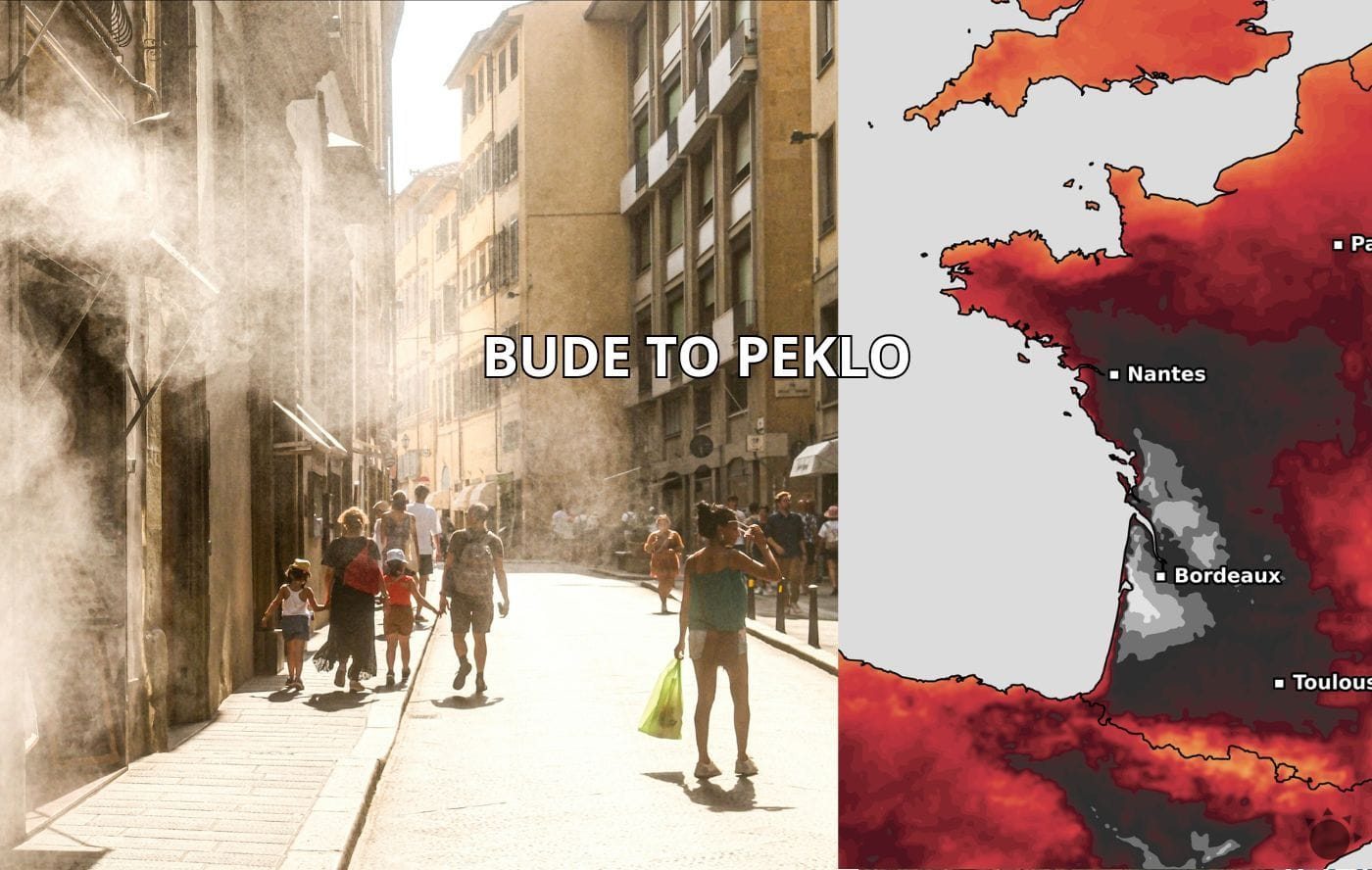 Toto bude masaker. Teploty budú atakovať +40 °C, čo je udalosť raz za ...