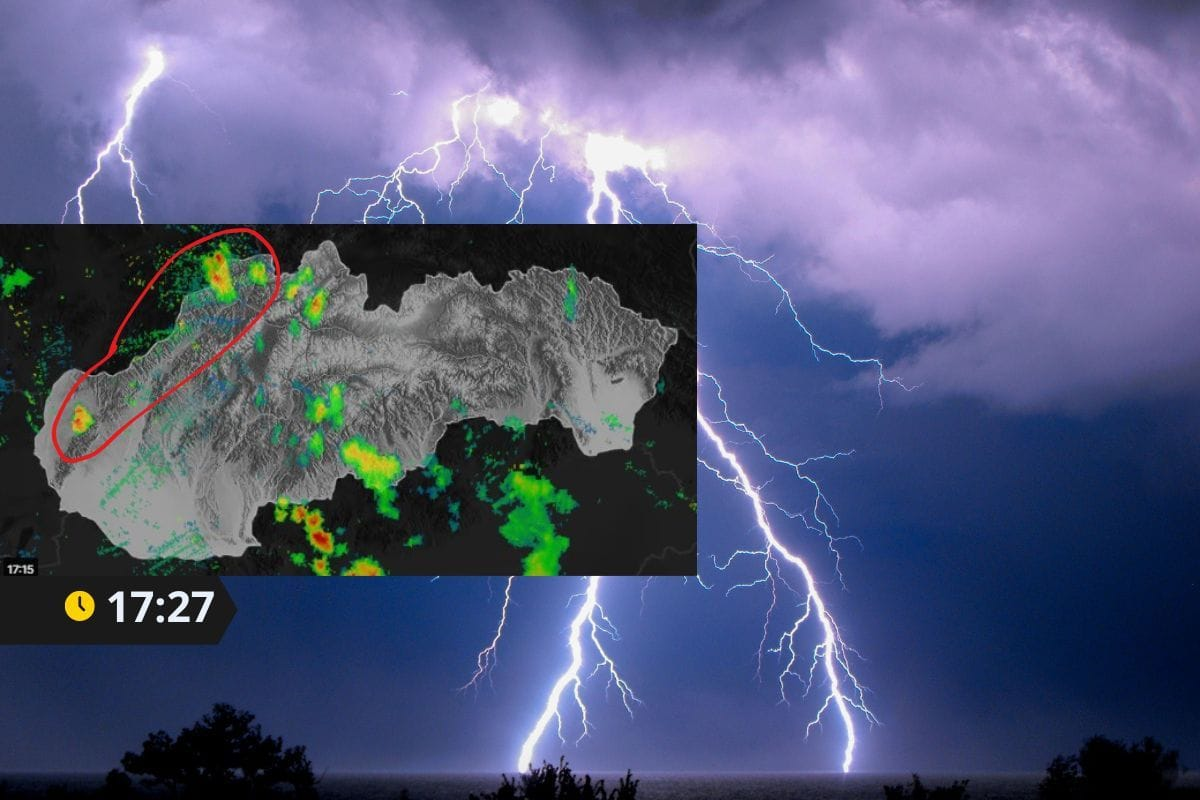 Prvá búrka je na západe. Toto nás teraz čaká | iMeteo.sk